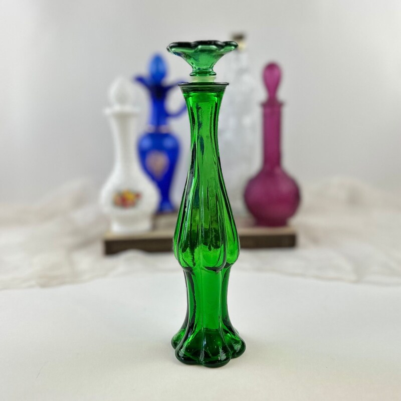 Colored Glass Bottles - Etsy