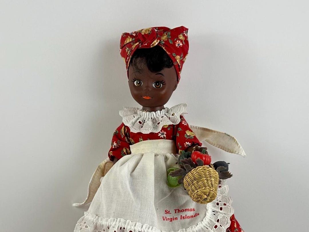 Vintage Gambina Doll, Cleo the Market Lady 12” Doll, Gift for Little ...