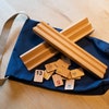 Wooden Rummikub Game Set: Mosaic Inlaid Walnut Board - Etsy