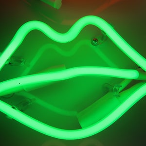 6 Neon Lips (limited Edition, Signed by the Artist) - Etsy
