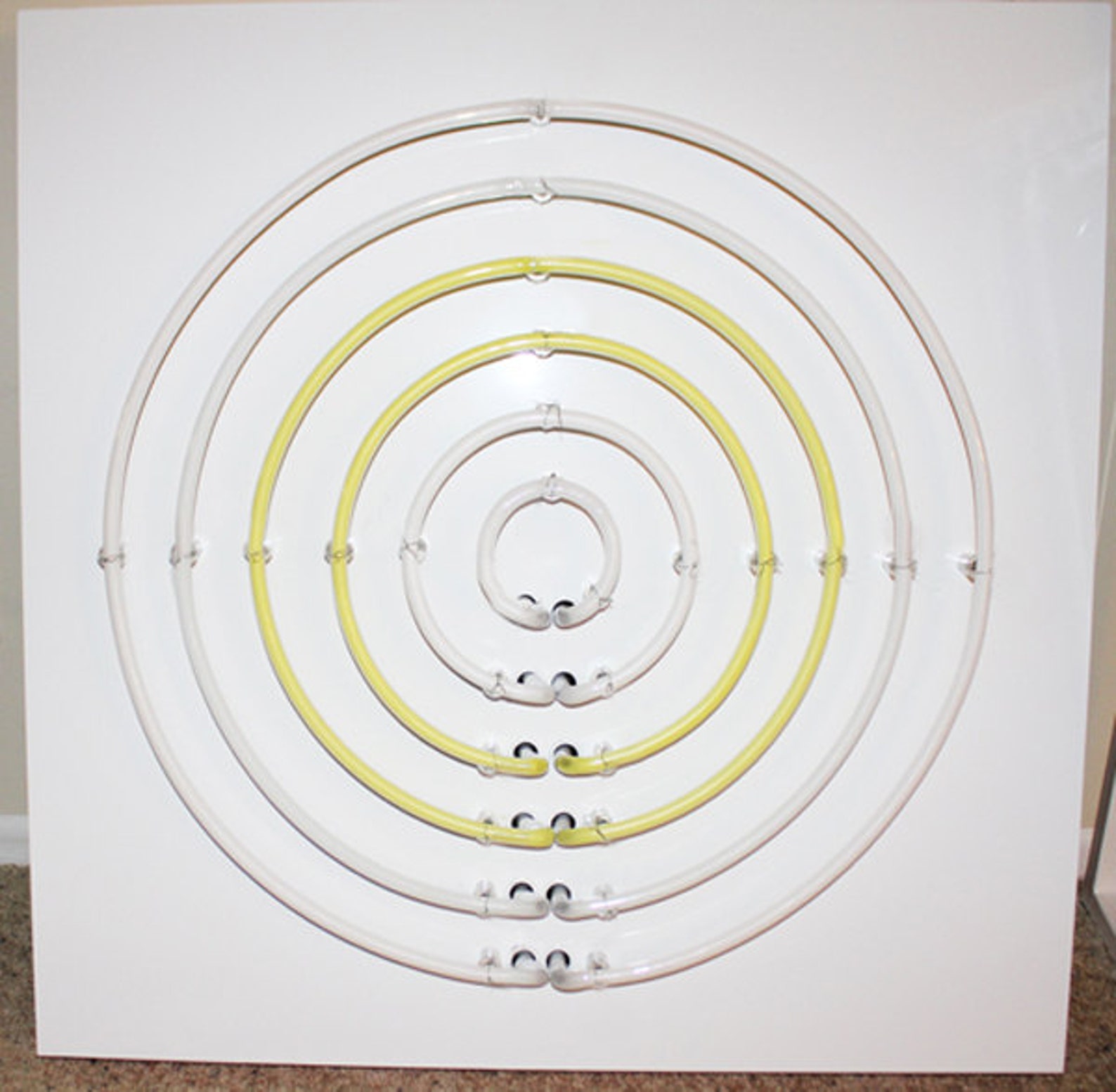 Neon Art Sign soft Target Number 1 - Etsy