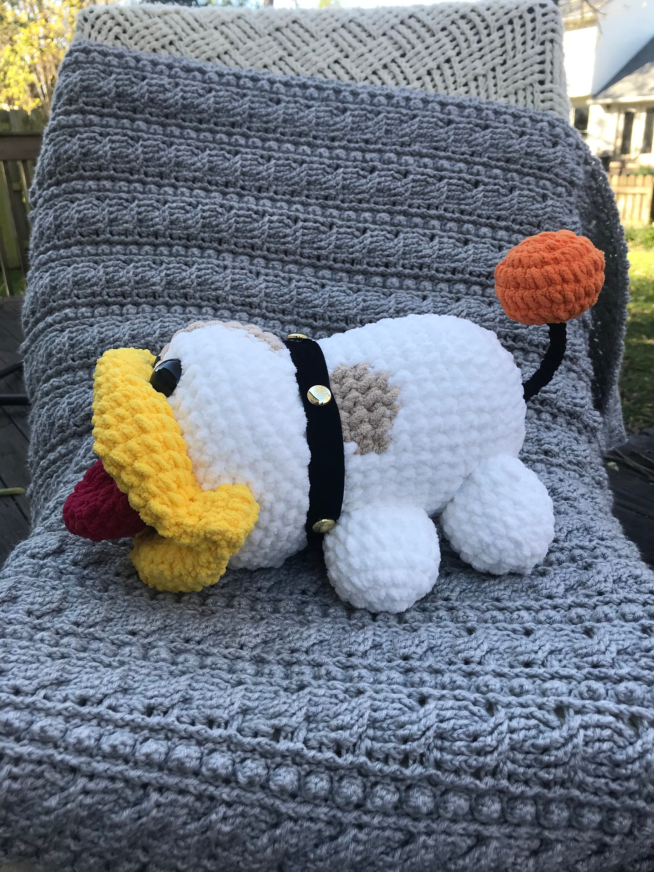 Giant Big Poochy Mega Huge Large 15 Inches Yoshis Crafted | Etsy