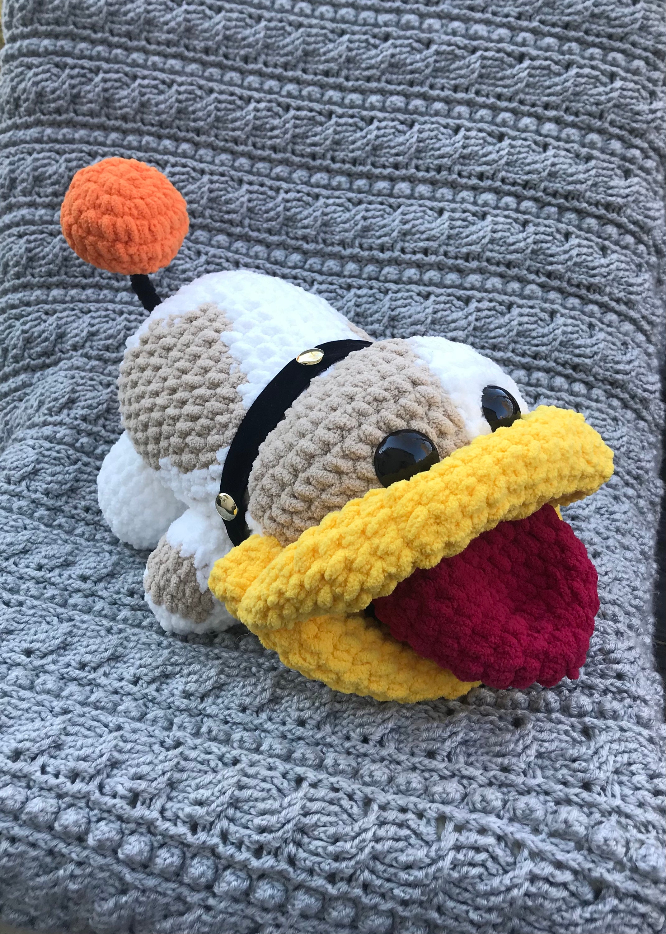 Giant Big Poochy Mega Huge Large 15 Inches Yoshis Crafted | Etsy