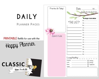 Butterfly Daily Planner - Etsy