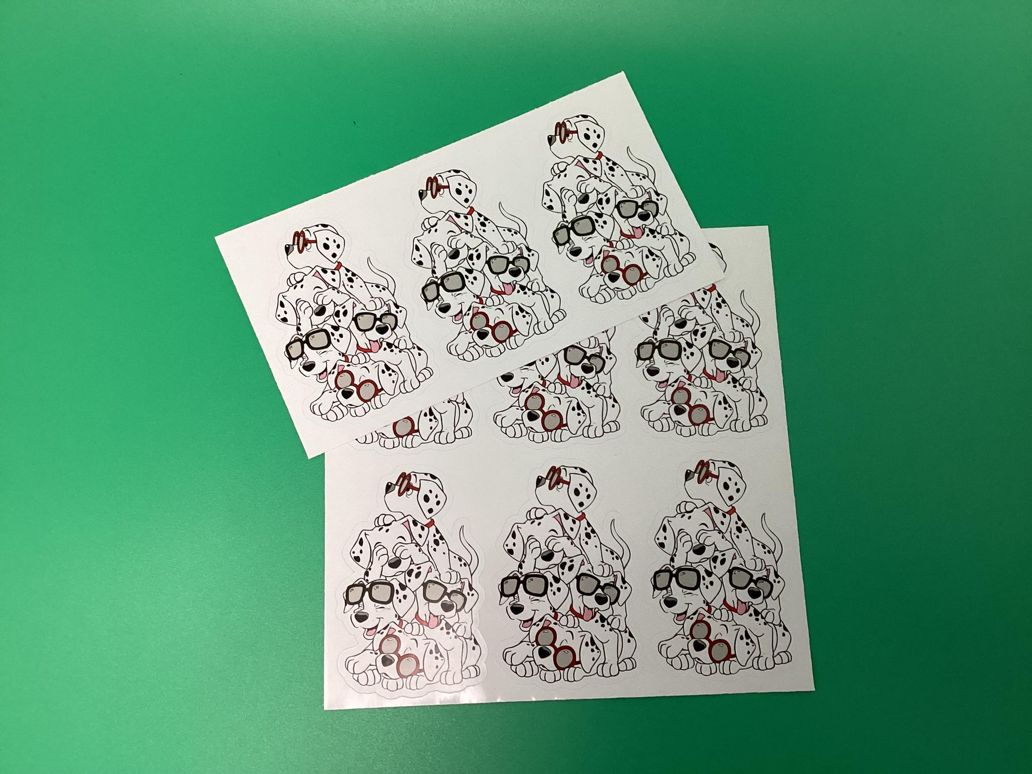 101 Dalmatians Disney Stickers Craft Planner Children Card Making Scrap ...