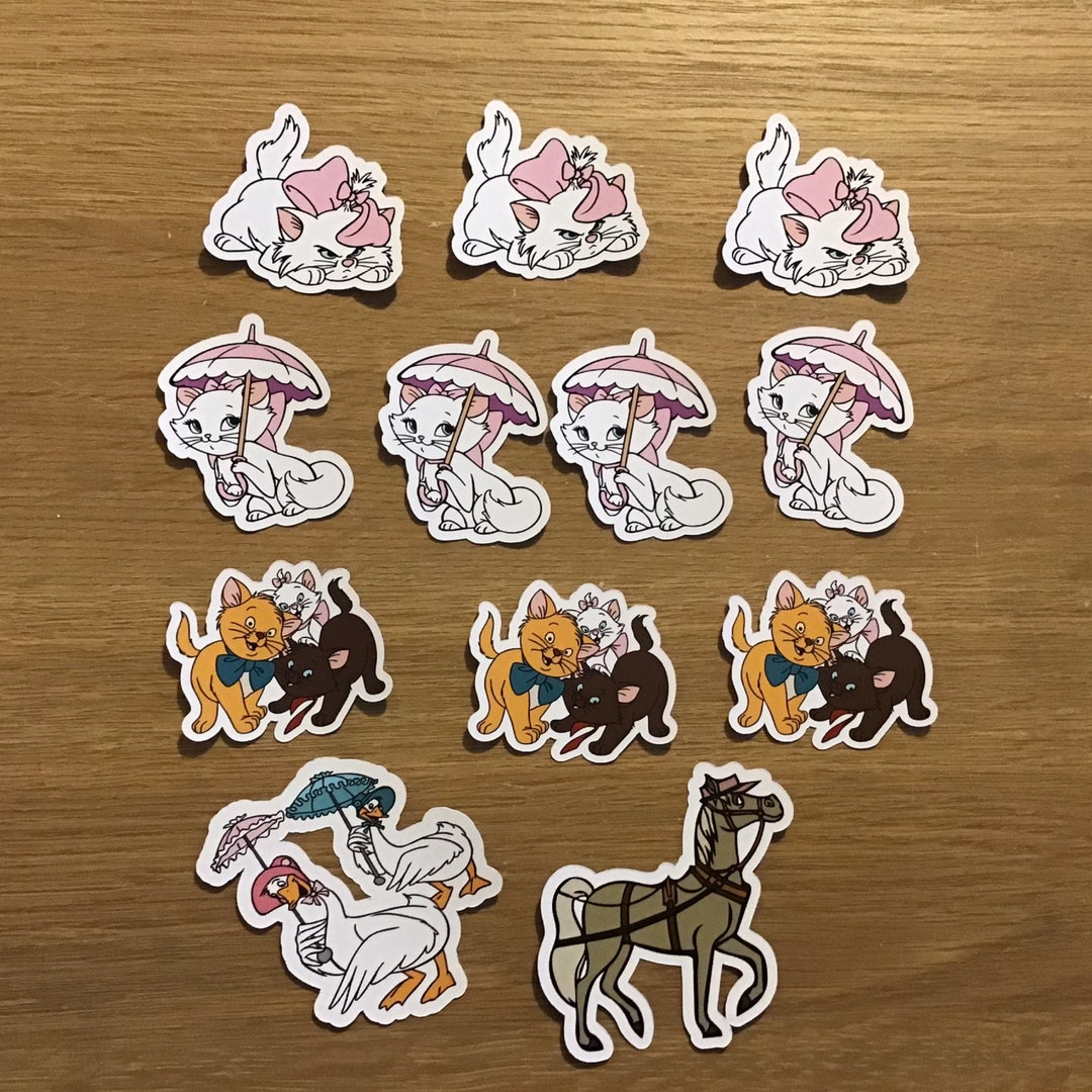 Aristocats Disney Marie Berlioz Toulouse Abigail Amelia Frou-frou ...