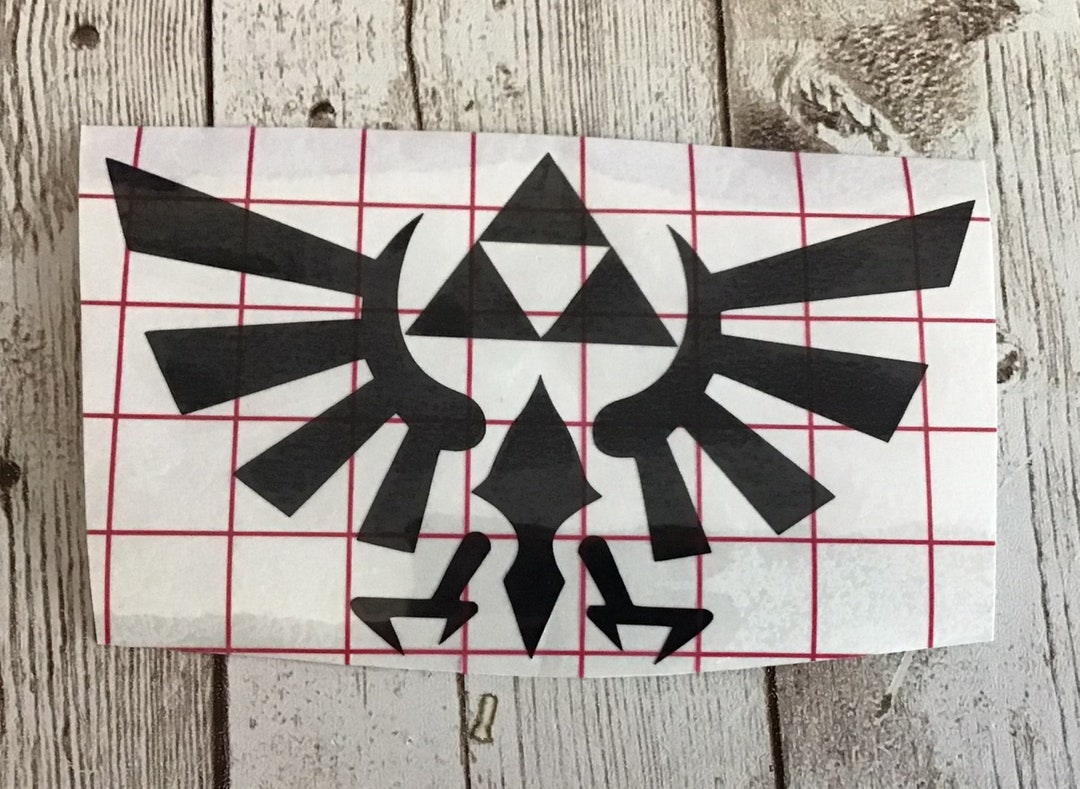 Legend of Zelda Craft Vinyl Car Bumper Vehicle Decals Stickers - Etsy