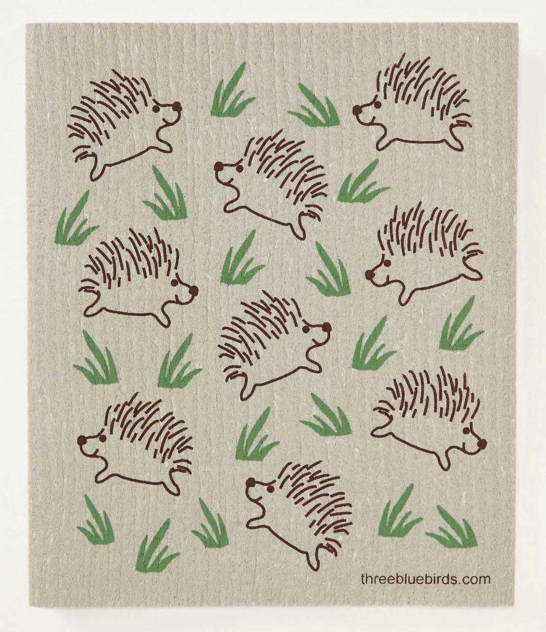 Handy Hedgehogs Swedish Dishcloth (by Three Bluebirds) - Etsy