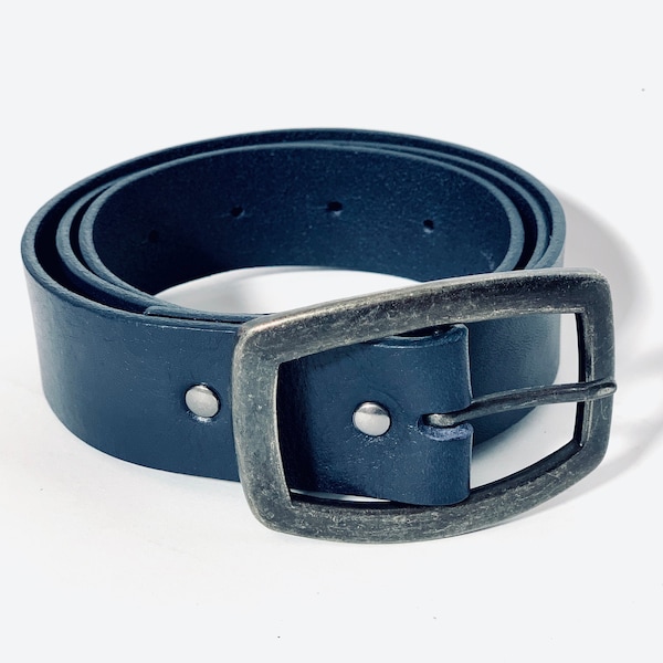 Wide Leather Belt - Etsy