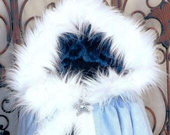 Fur Edged Cape - Etsy