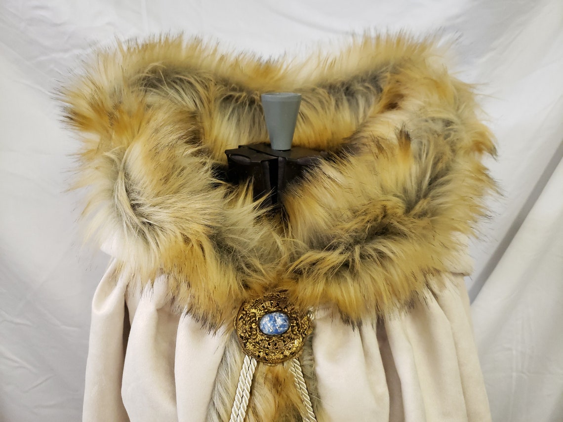 Fleece Lined Custom Fantasy Cloak With Extra Large Hood Santa - Etsy