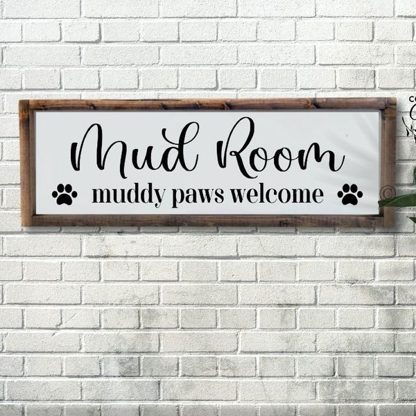 Mud Room Sign - Etsy