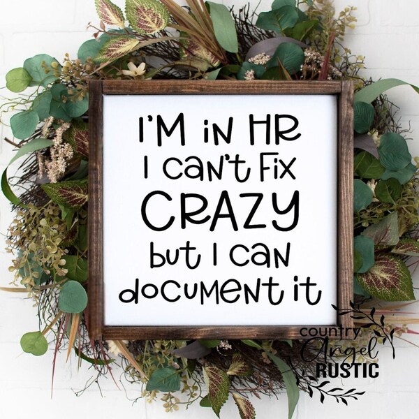 Hr Sign Desk Signs - Etsy