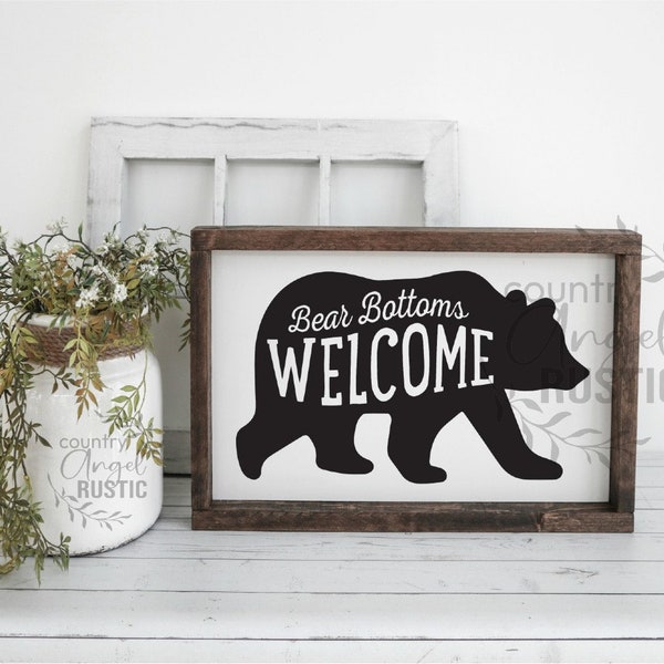 Bear Bottoms Welcome - Etsy