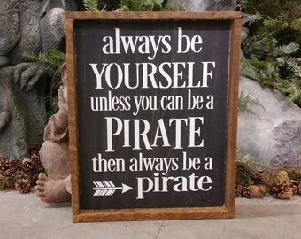 Captains Quarters sign boys room sign pirate decor boys