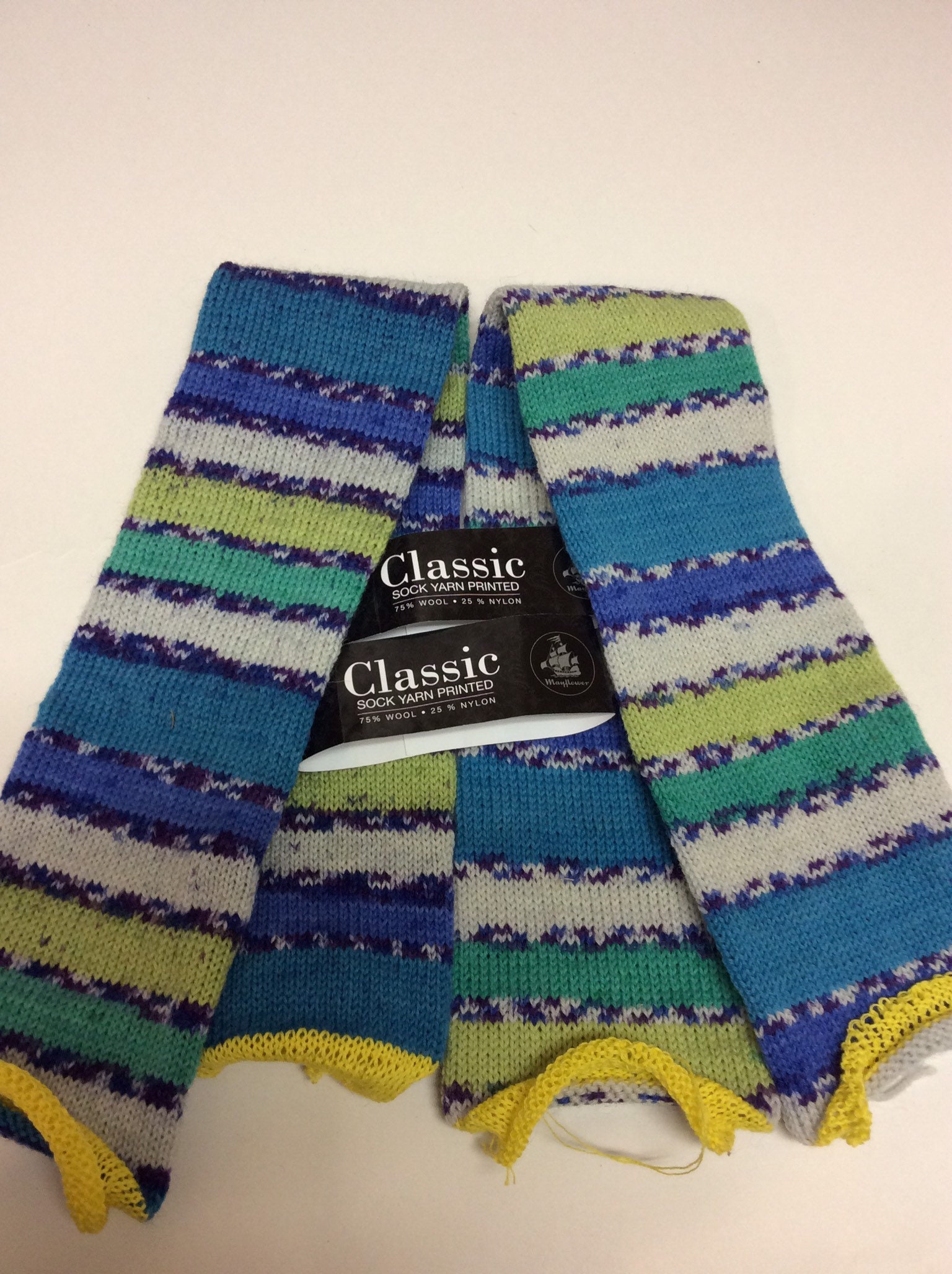 Pre-made 64 stitch machine knitted SOCK TUBE ready to ship - Etsy Italia