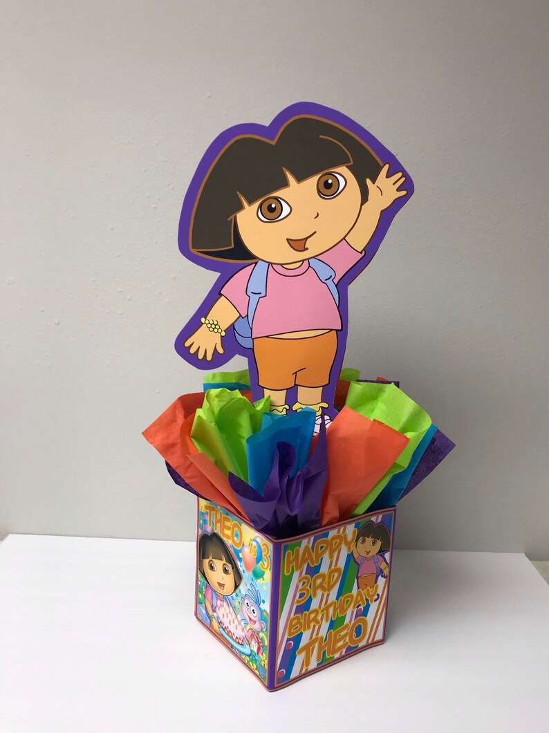 DIY DORA Birthday Party Centerpiece Dora the Explorer | Etsy