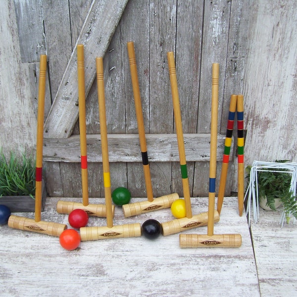 Croquet Game - Etsy