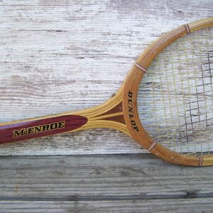 Wood Tennis Racquets Wilson Bobby Riggs Jack Kramer Bjorn Borg Bancroft ...