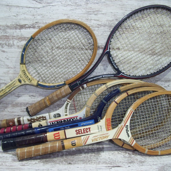 Wood Tennis Racquet - Etsy