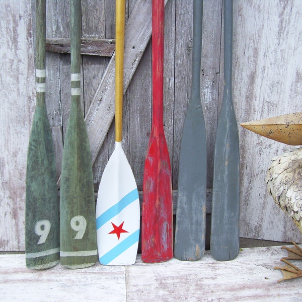 Painted Oars - Etsy