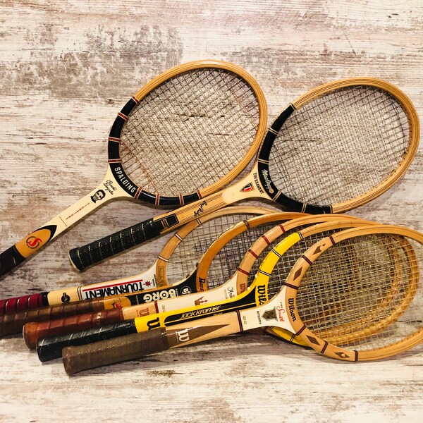 Vintage Tennis Racket - Etsy