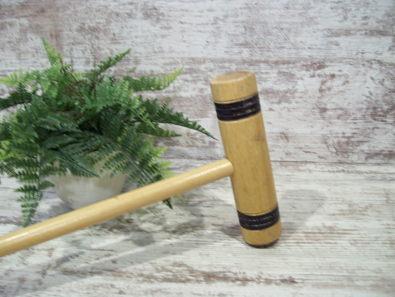 Croquet Wood Mallet Sports Decor Lawn Game Single Wooden | Etsy