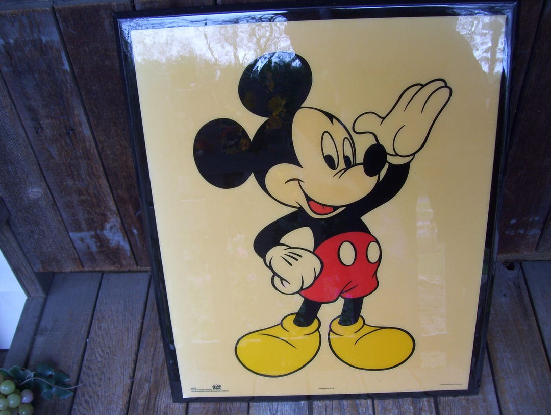 Disney Mickey Mouse Plaque the Walt Disney Company OSP Publishing ...