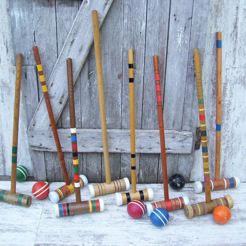 Croquet Mallets - Etsy