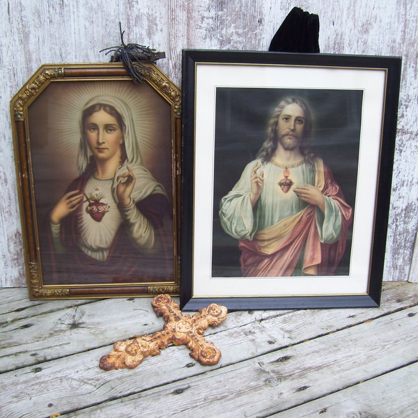 Sacred Heart of Jesus Art - Etsy