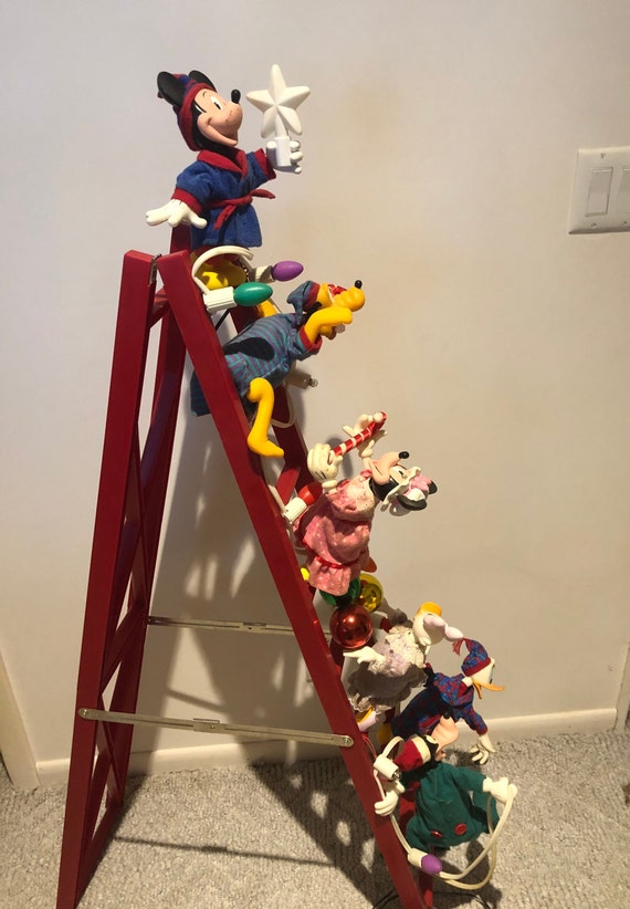 TALL Disney Mickey Mouse Christmas Ladder 47 Height - Etsy