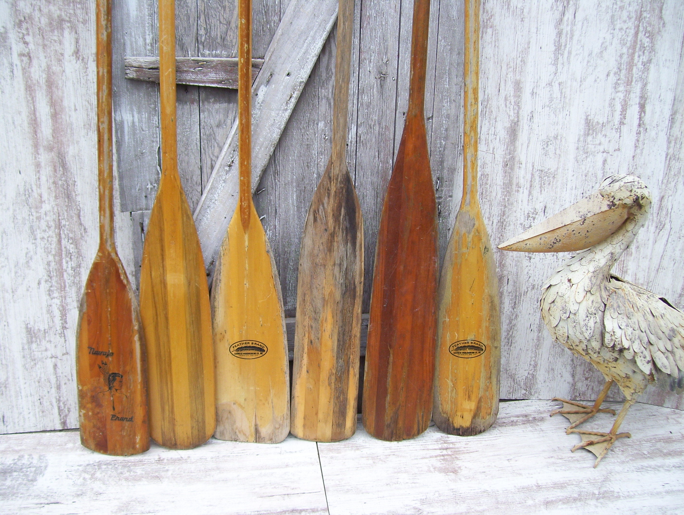 Vintage Wooden Paddle