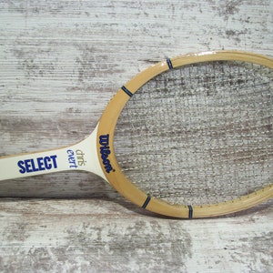 Wood Tennis Rackets Wilson Chris Evert Billie Jean King Andrea Jaeger ...
