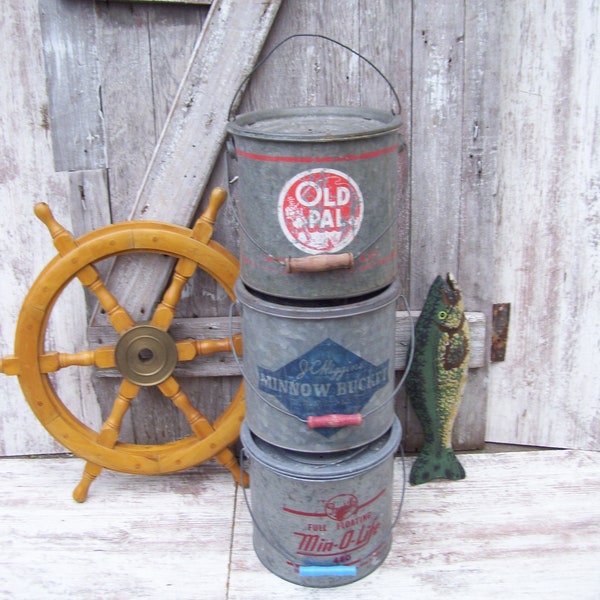 Minnow Bucket - Etsy