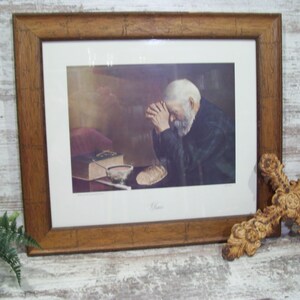 Grace by Eric Enstrom Saying Grace at Table Charles Wilden Old Man ...