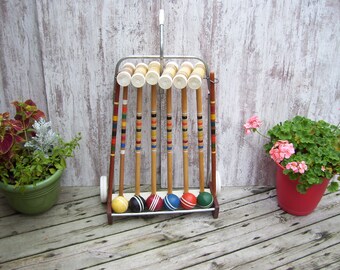 Croquet Set Stand - Etsy
