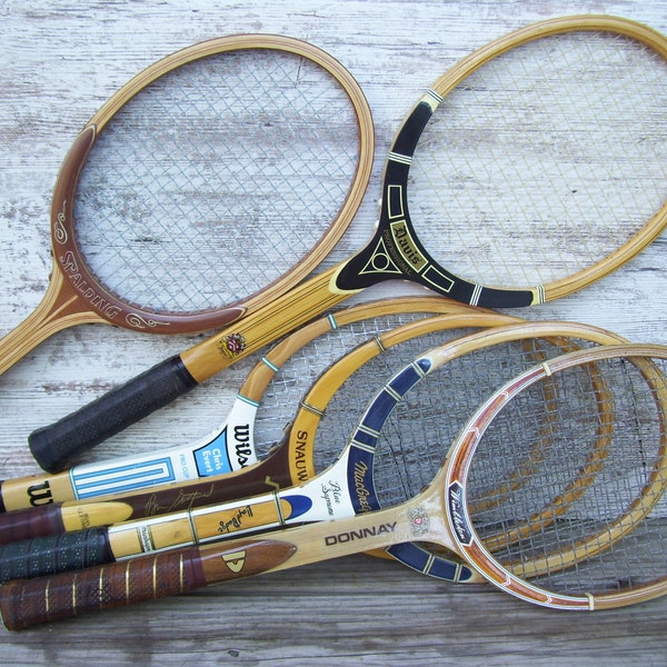 Vintage Tennis Racket - Etsy