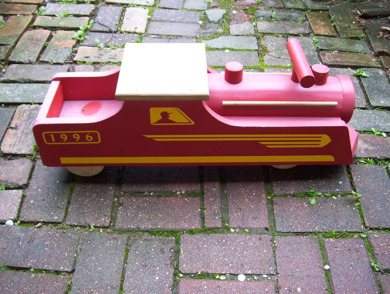 Wood Riding Train John Wayne Duke Express Limited Edition - Etsy