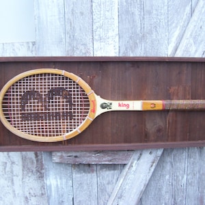 Wood Tennis Rackets Wilson Jack Kramer Billie Jean King Ellsworth Vines ...