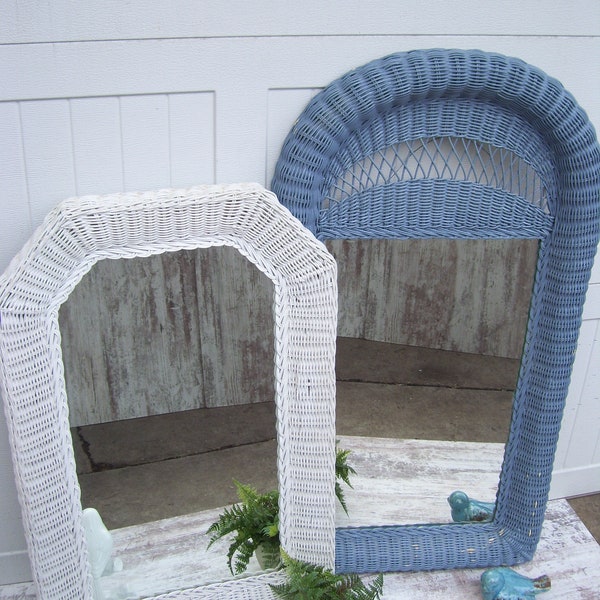 Wicker Mirror - Etsy
