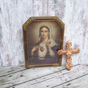 Heart of Jesus Bleeding Heart OR Sacred Heart of Mary Immaculate ...