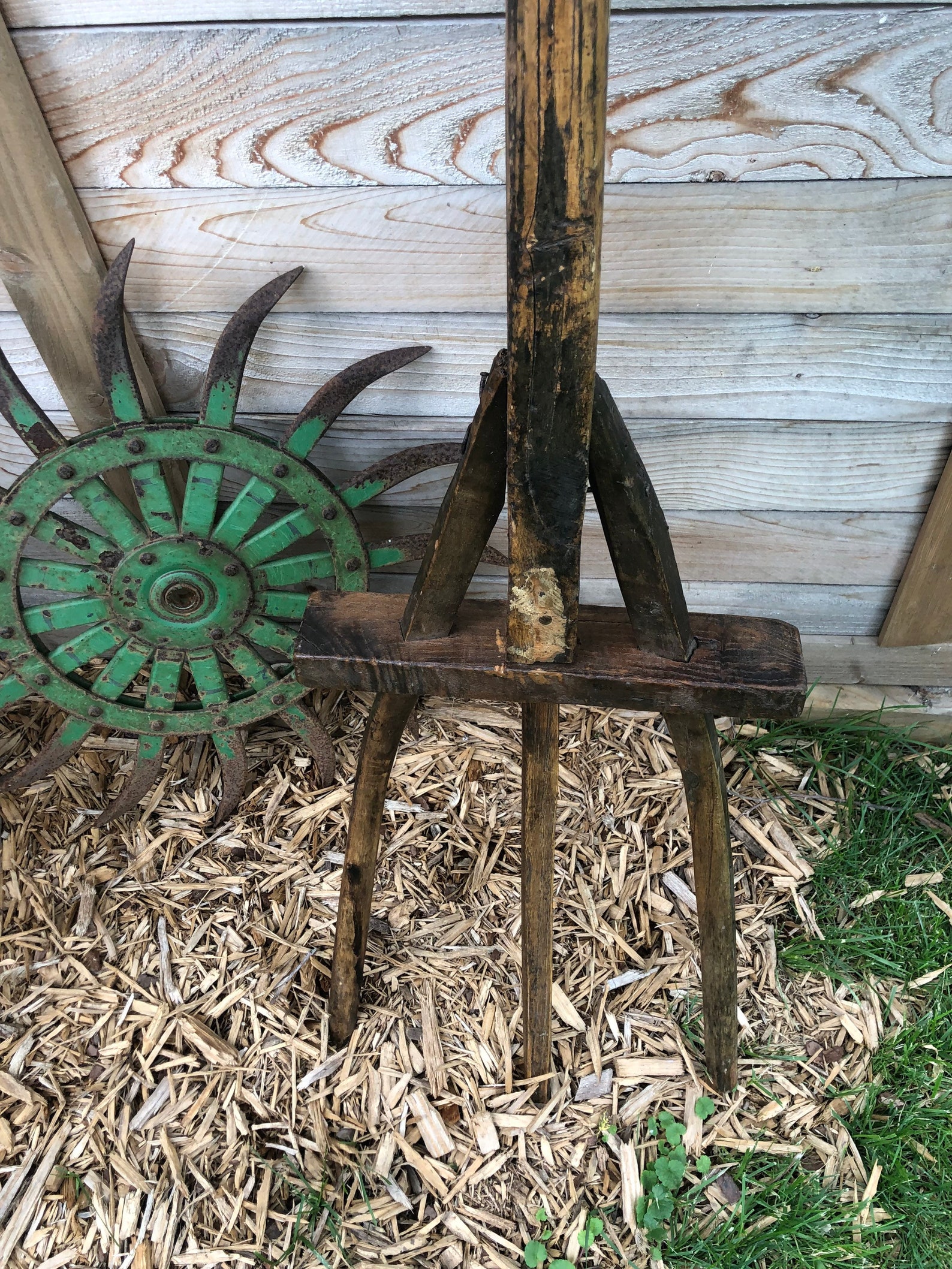 Antique Hay Fork Wooden Pitchfork Primitive Farmhouse - Etsy