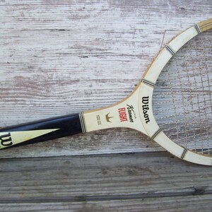 Wood Tennis Racquets Wilson Bobby Riggs Jack Kramer Bjorn Borg Bancroft ...