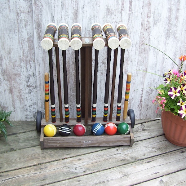 Croquet Game - Etsy