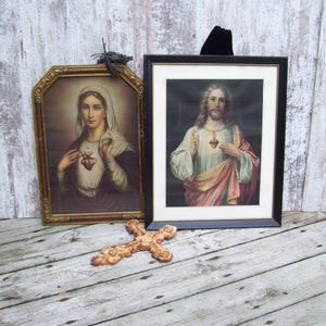 Heart of Jesus Bleeding Heart OR Sacred Heart of Mary Immaculate ...