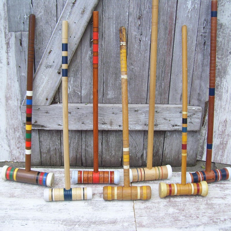Croquet Mallets - Etsy