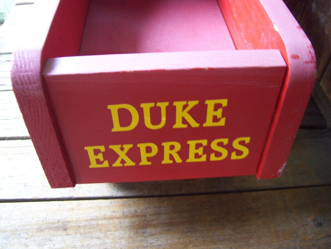 Wood Riding Train John Wayne Duke Express Limited Edition - Etsy