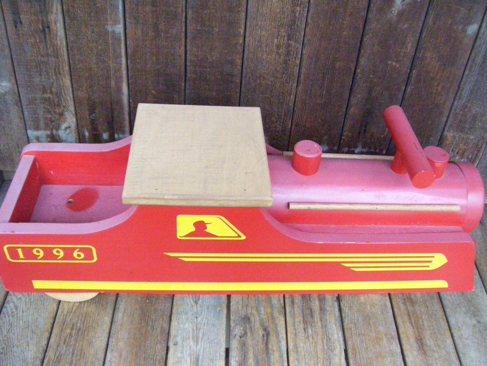 Wood Riding Train John Wayne Duke Express Limited Edition - Etsy