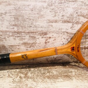 Wood Tennis Racquets Wilson Bobby Riggs Spalding Pancho Gonzales Jack ...