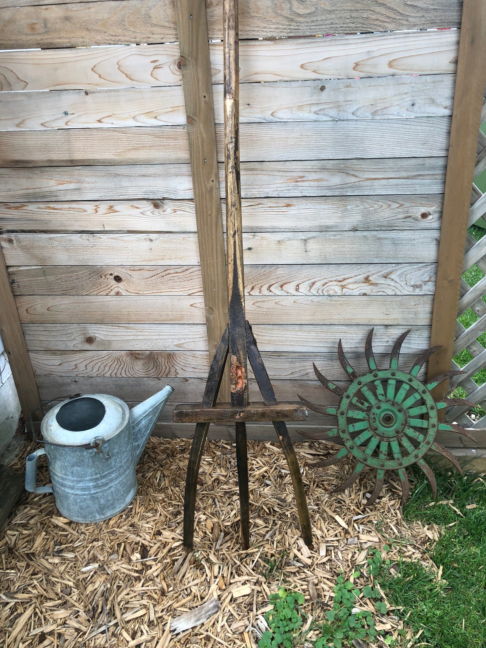 Antique Hay Fork Wooden Pitchfork Primitive Farmhouse - Etsy